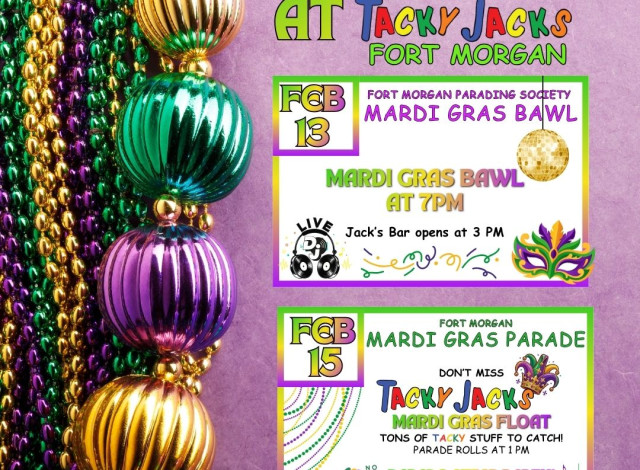Fort Morgan Mardi Gras Parade & After Party | Gulf Shores & Orange Beach
