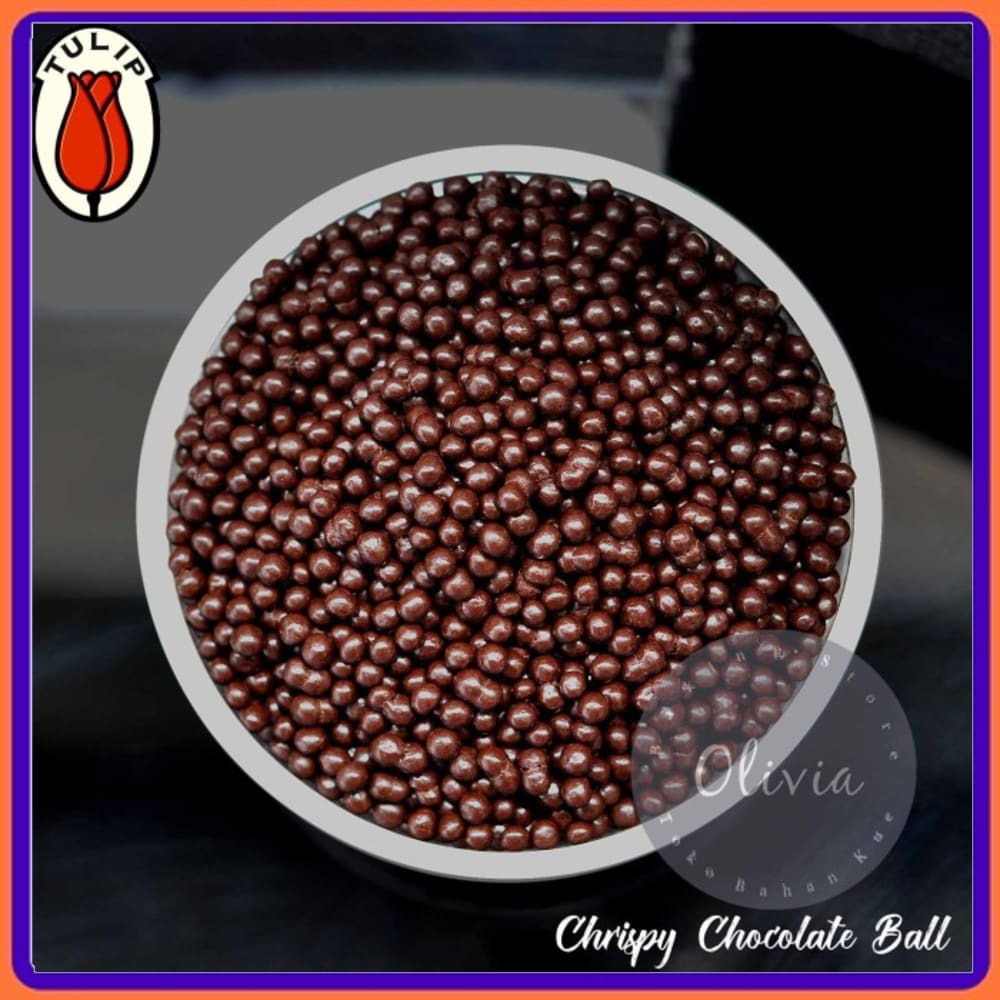 Promo Tulip Crispearls Chocolate Crispy 4 Kg Crispy Choco Ball Cokelat ...