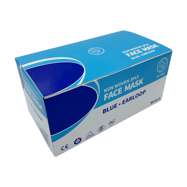 Custom Face Mask Boxes | Boxes of Disposable Face Masks | Sire Printing
