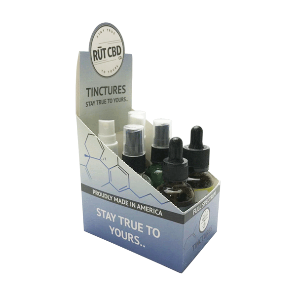 Custom CBD Tincture Boxes | Wholesale tincture packaging bottle boxes ...