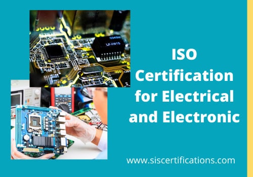 ISO Certification for Electrical and Electronic | SIS Certifications