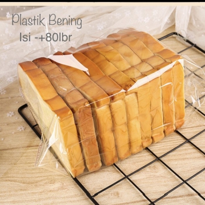 Jual Plastik Roti Polos Bening PR Kantong Roti Tawar,Roti Sisir dll ...
