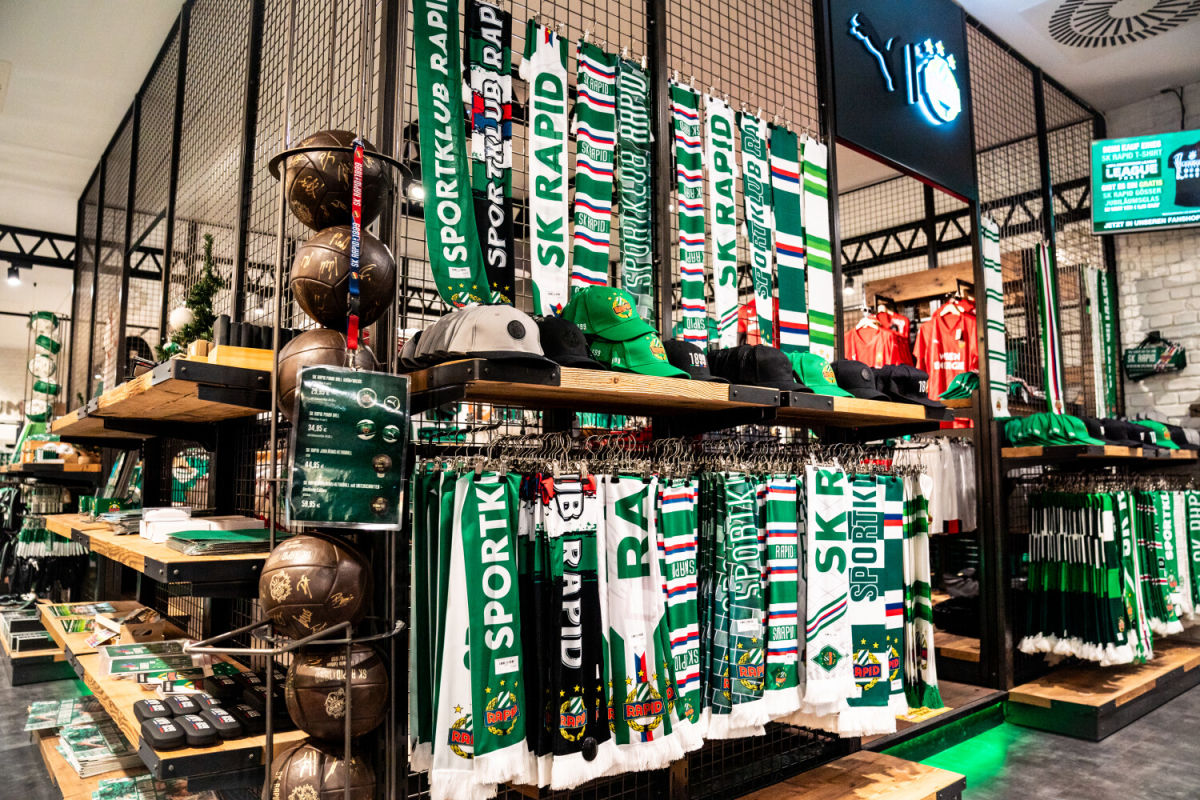 Fanshop-Infos rund um die Feiertage · SK Rapid