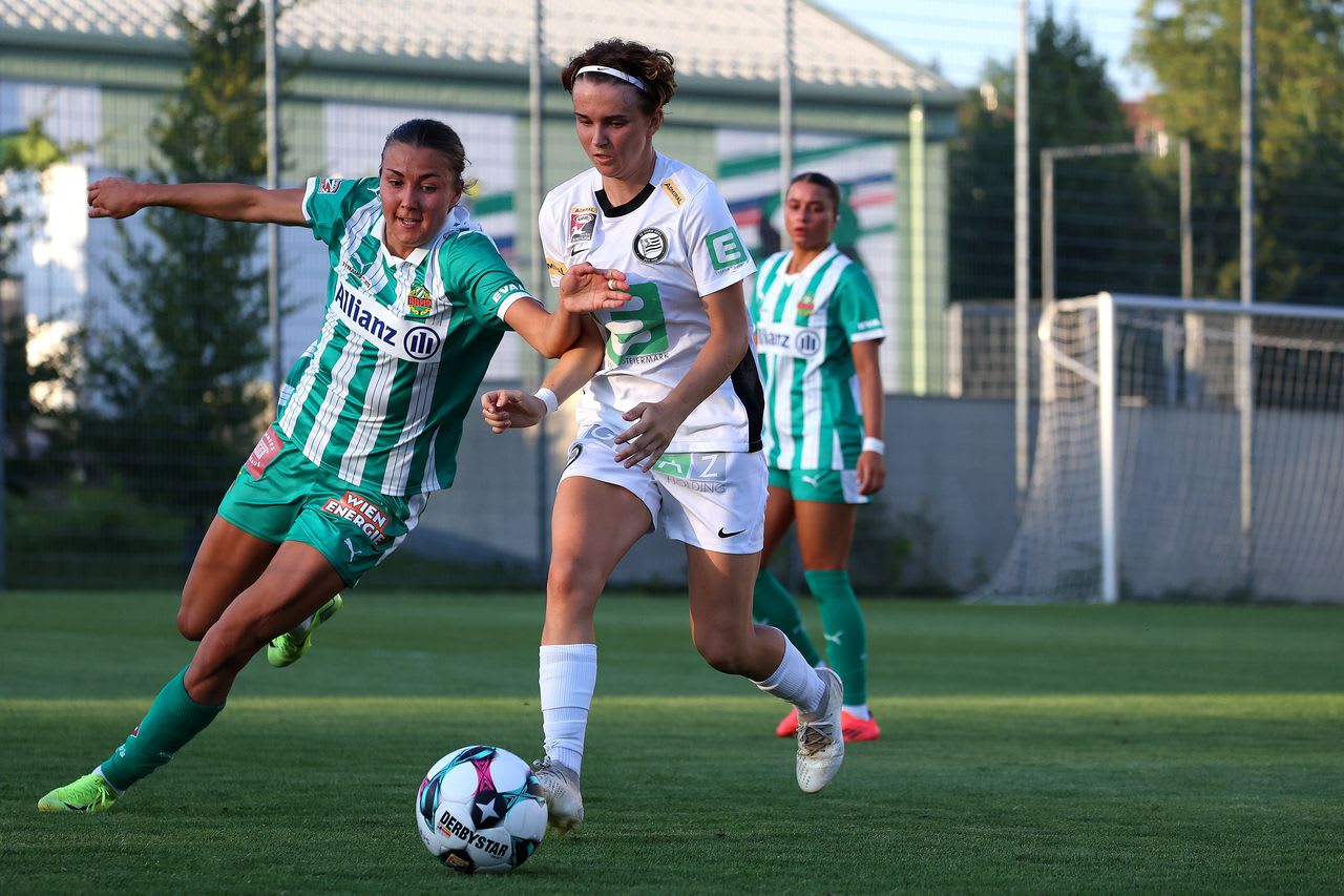 SK Rapid Frauen: Lehrreiche 90 Minuten · SK Rapid