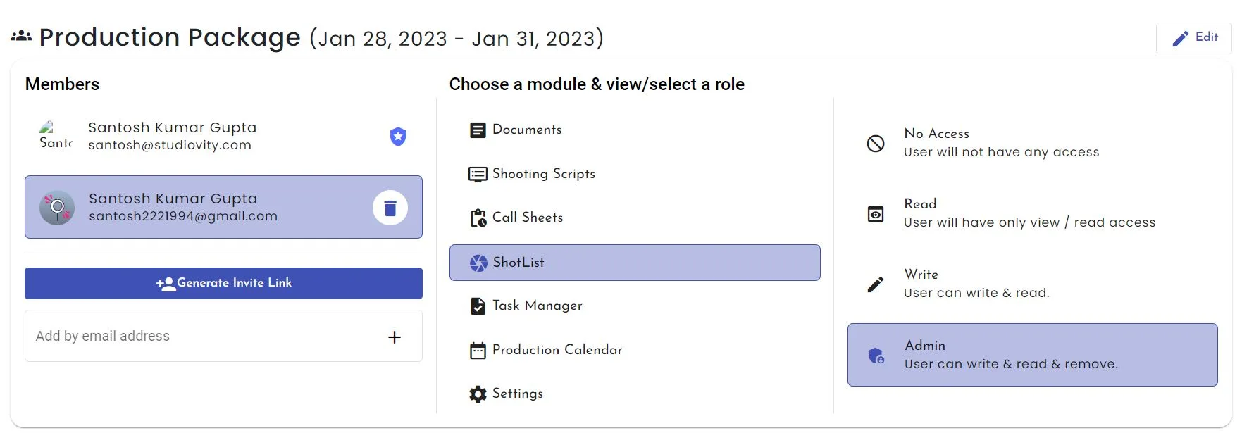 Master Your Shoot: Studiovity ShotList and Storyboard