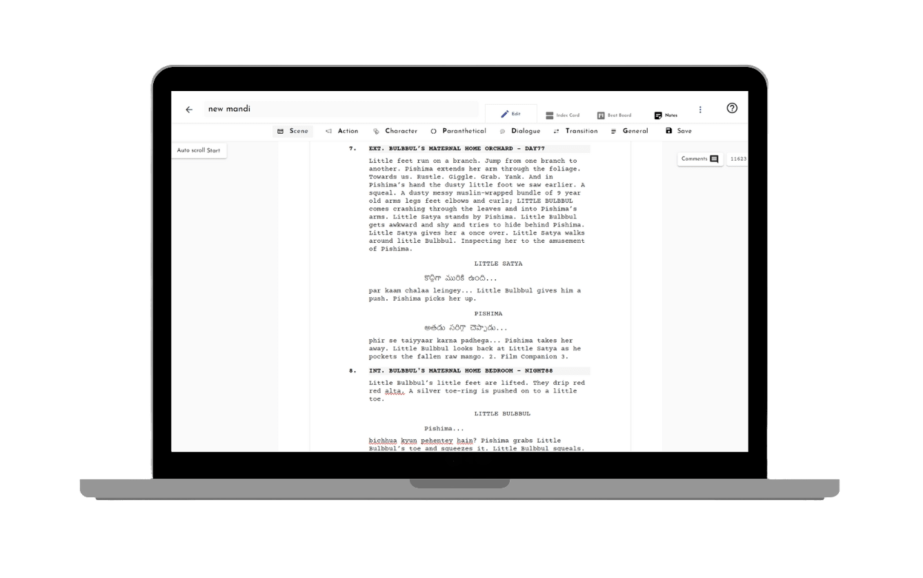 Studiovity Screenwriting Software: Streamline Your Writing Process