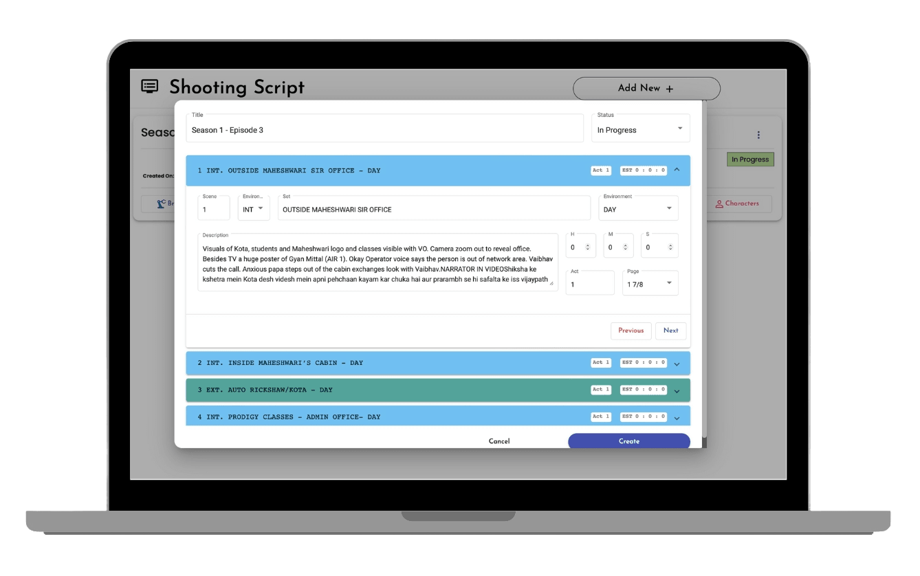 AI based Script Breakdown Software: Unlock Your Free Trial