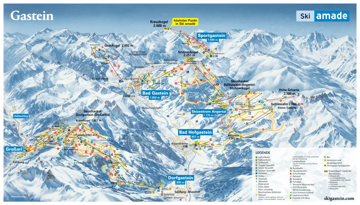 Skiferie Bad Gastein 2023 - find skirejsen her | SKILINK
