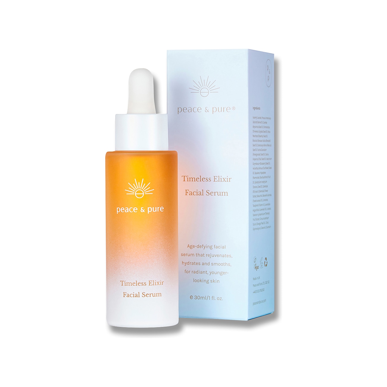 Peace & Pure Timeless Elixir Facial Serum | Shop Oils at Skindays