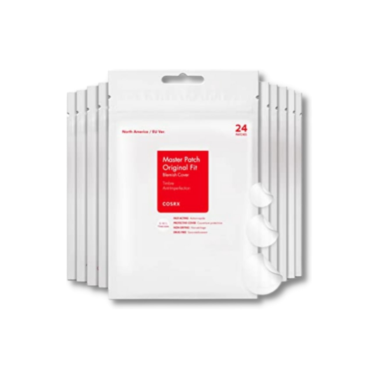 Cosrx Master Patch Original Fit Absorbing Hydrocolloid Spot Treatment ...