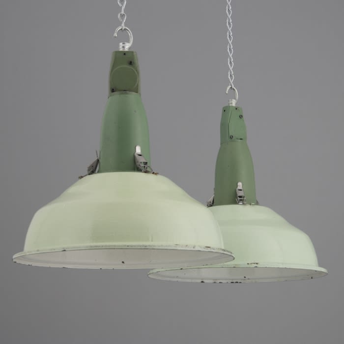 Soviet era industrial factory lighting | 1950s | skinflint