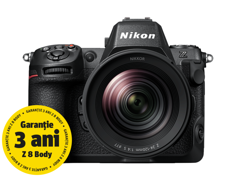 Nikon Z8 kit 24-120mm f/4 S Aparat Foto Mirrorless Full-Frame 45,7 Mpx ...