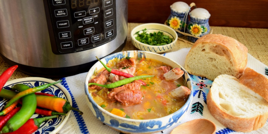 Reteta - Ciorba din afumatura de porc cu zeama de varza by Retete ...