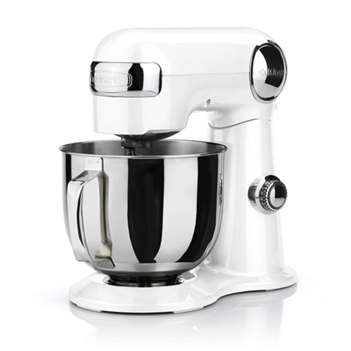 Mixer cu bol, Cuisinart, Alb sidef, SM50WHE, 500W din categoria ...