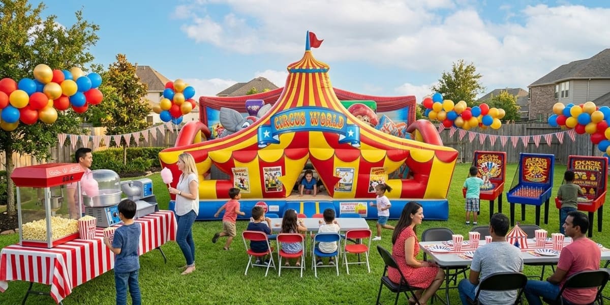 USA Circus Bounce House Rentals | Sky High Party Rentals