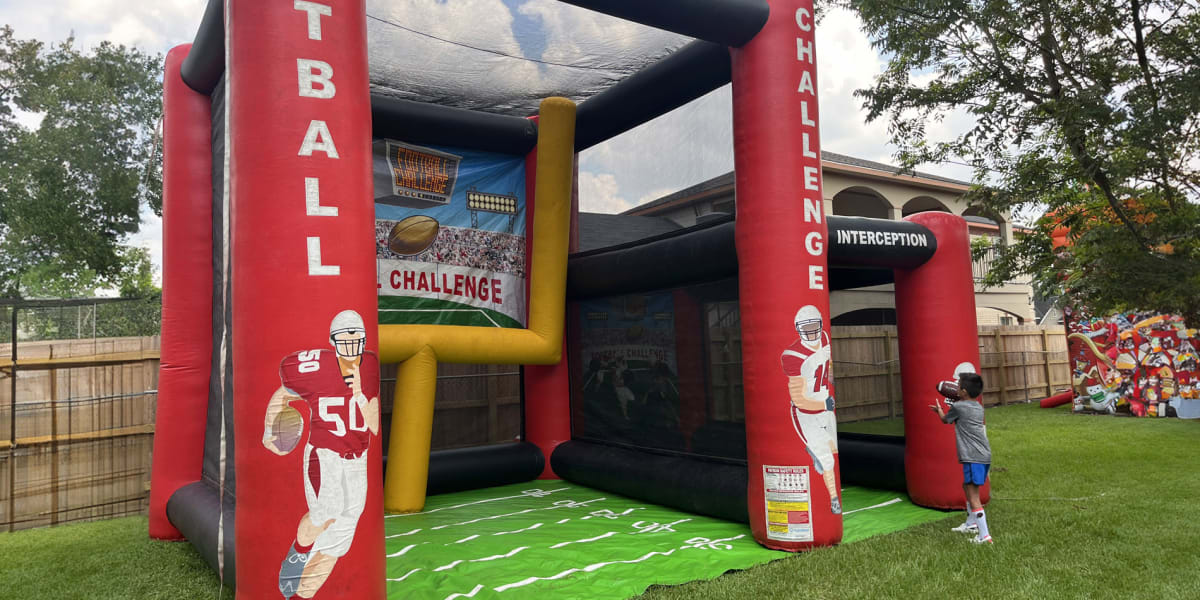 Football Field Goal Challenge Inflatable Party Rentals USA | Sky High ...