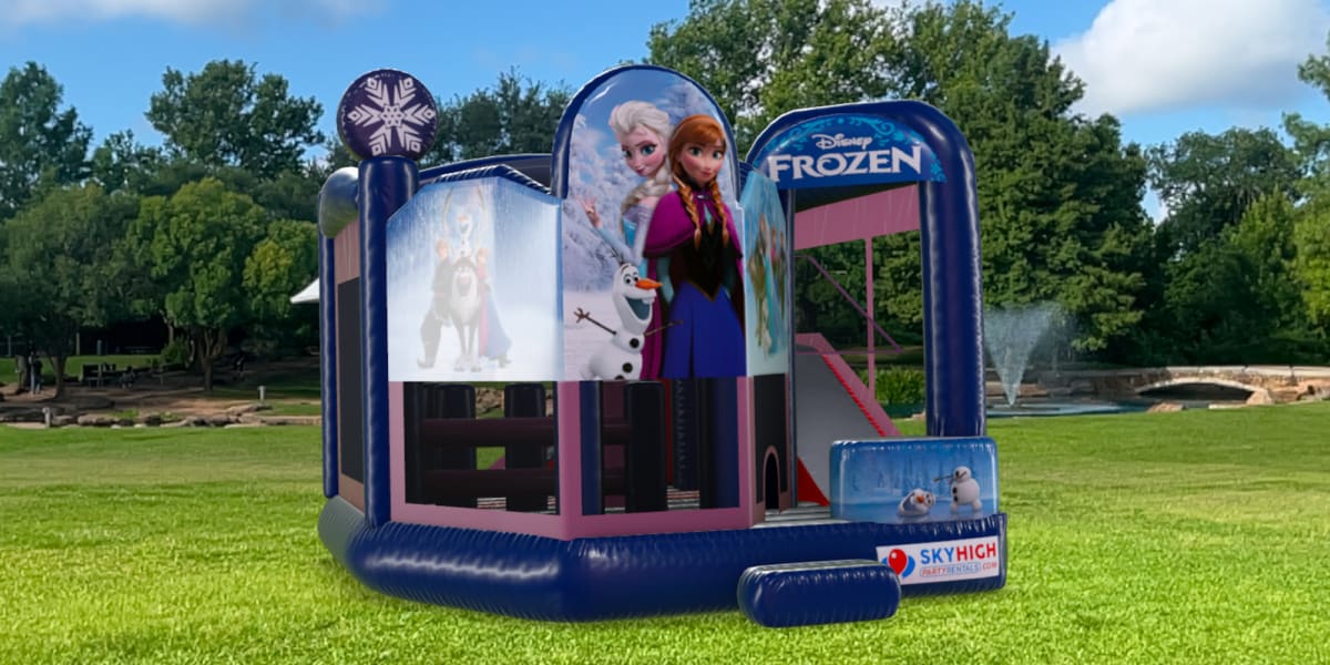 USA | Frozen Bounce House | Sky High Party Rentals
