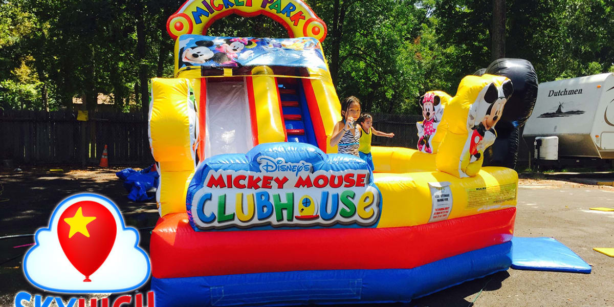 USA | Mickey Playzone Combo Slide | Sky High Party Rentals