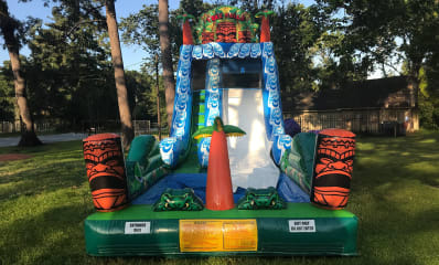 Tiki Falls Water Slide Rental Houston, TX | Sky High Party Rentals