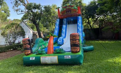 Tiki Falls Water Slide Rental Houston, TX | Sky High Party Rentals
