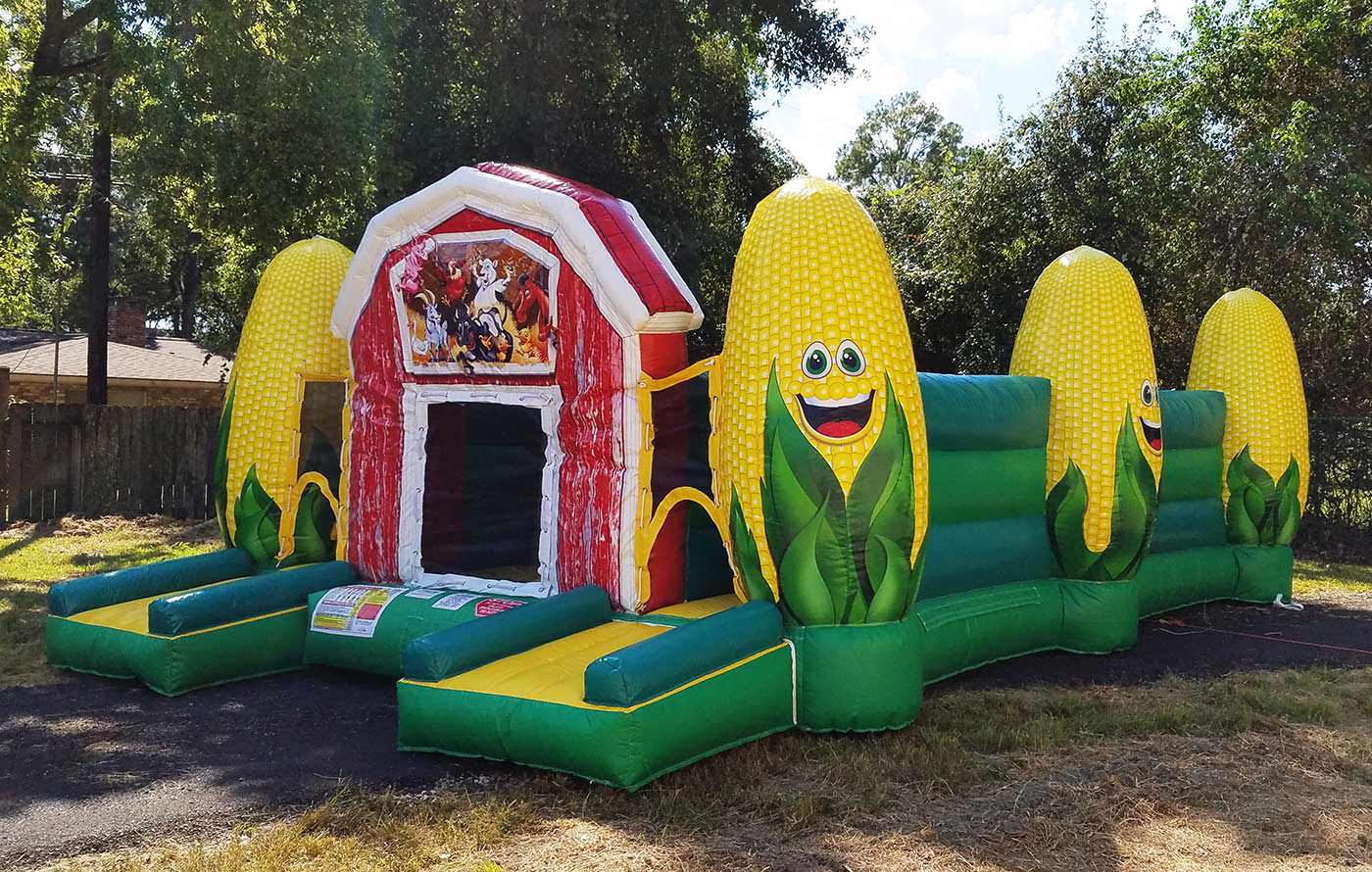 USA | Corn Maze Obstacle Rentals | Sky High Party Rentals
