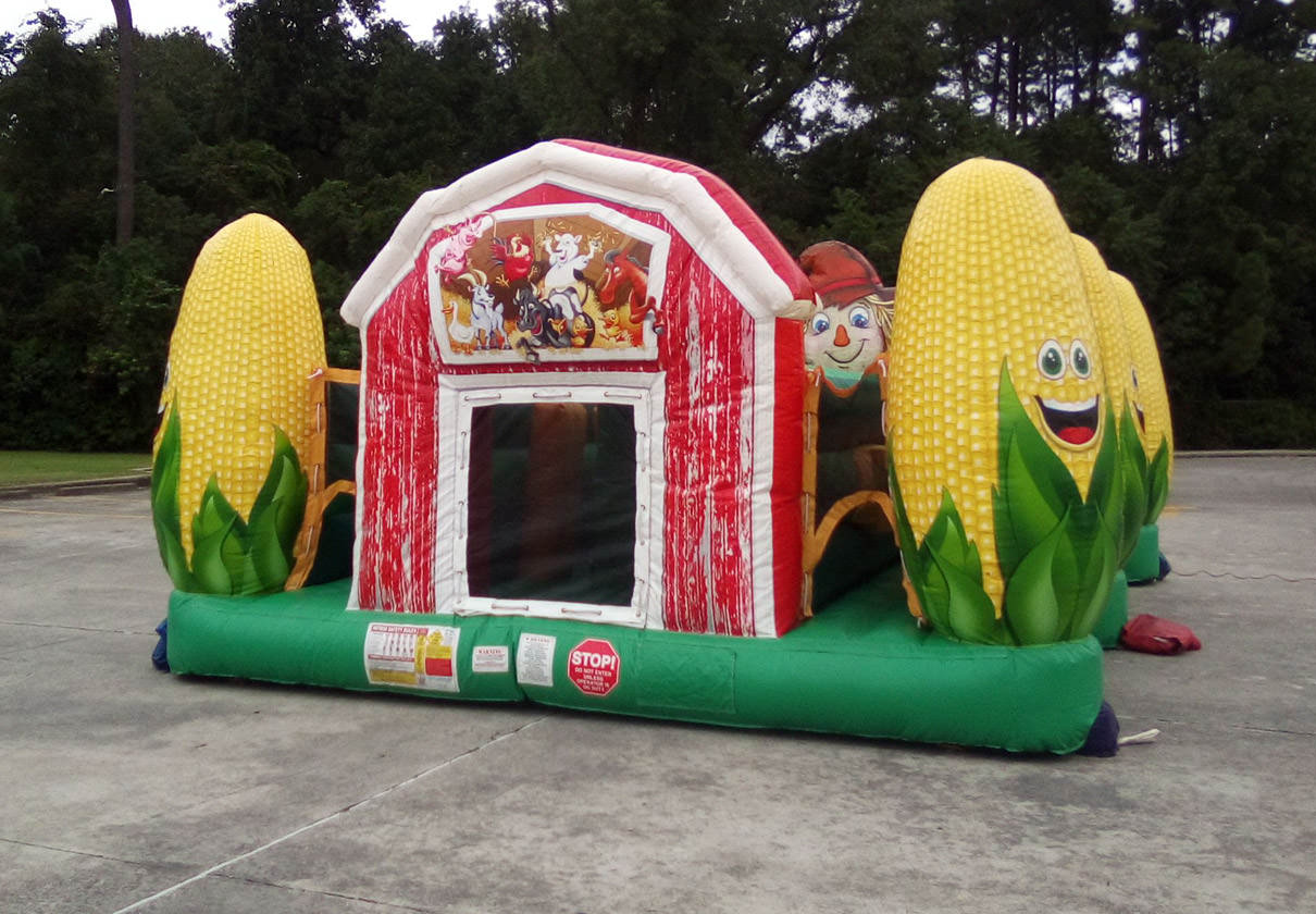 Dallas| Fort Worth| Corn Maze Obstacle Course Rentals SkyHighPartyRentals