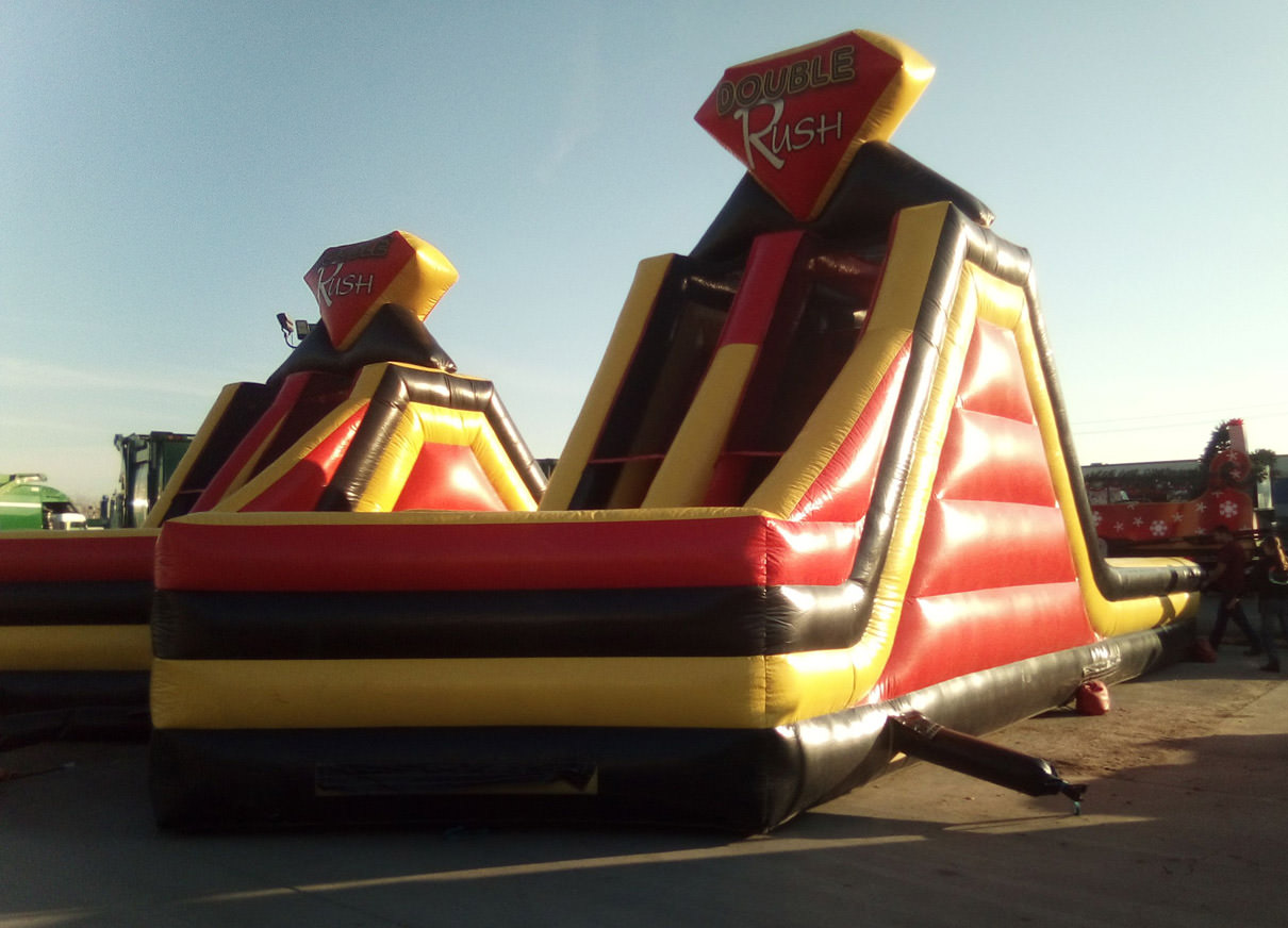 DFW, TX Double Rush Obstacle Rentals | Sky High Party Rentals