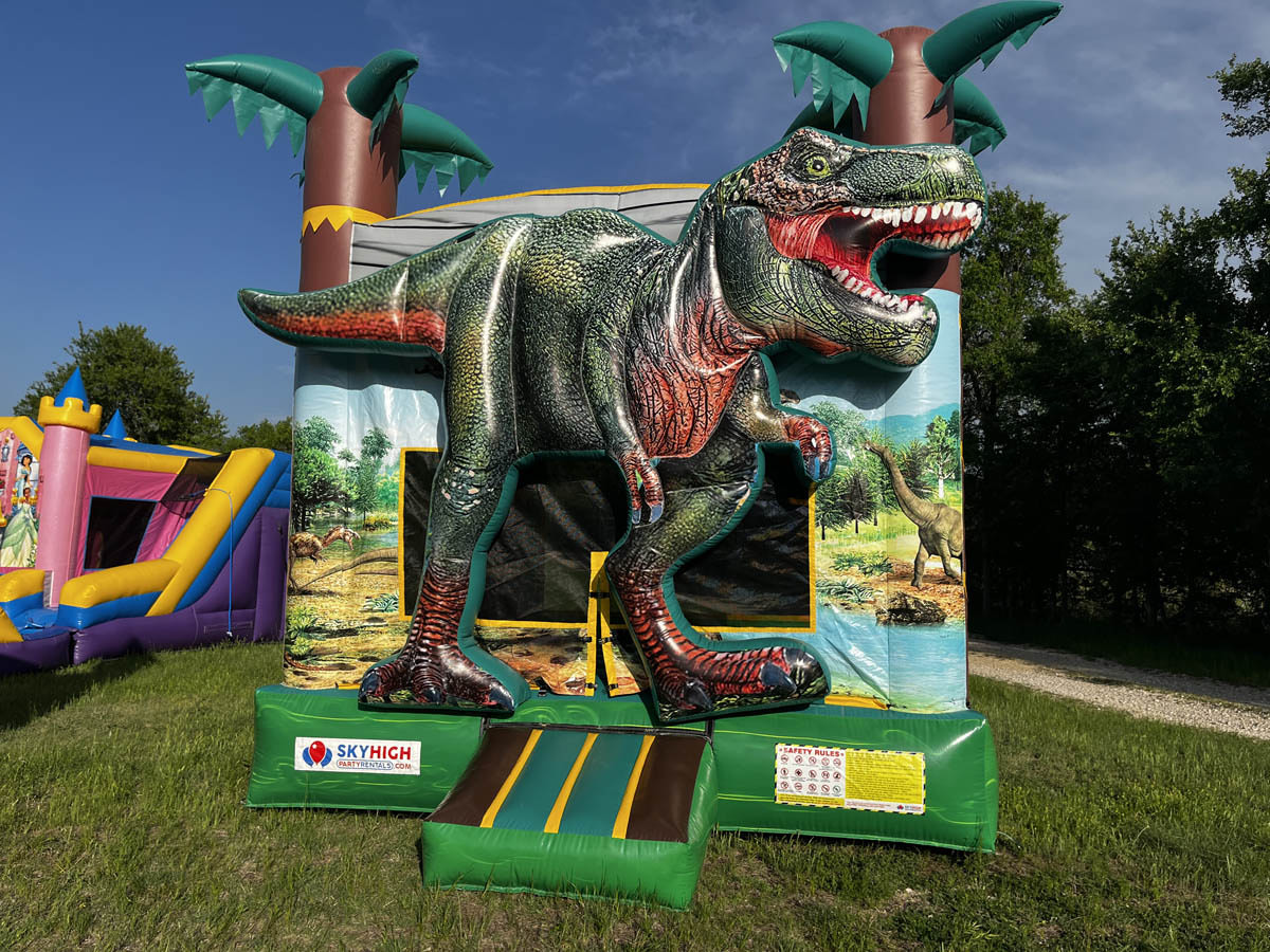 3D Dinosaur Bounce House Rentals USA | Sky High Party Rentals