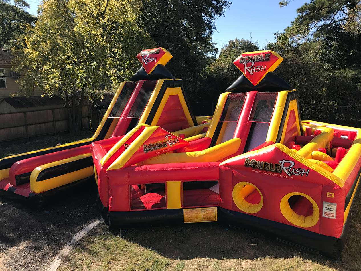 USA Double Rush Obstacle Rentals | Sky High Party Rentals