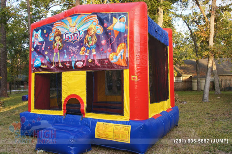 USA | Girl Thing Bounce House | Sky High Party Rentals