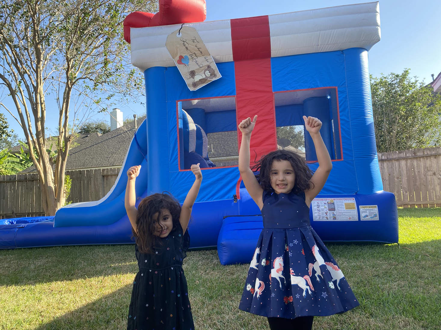 USA | Gift Box Bounce House | Sky High Party Rentals