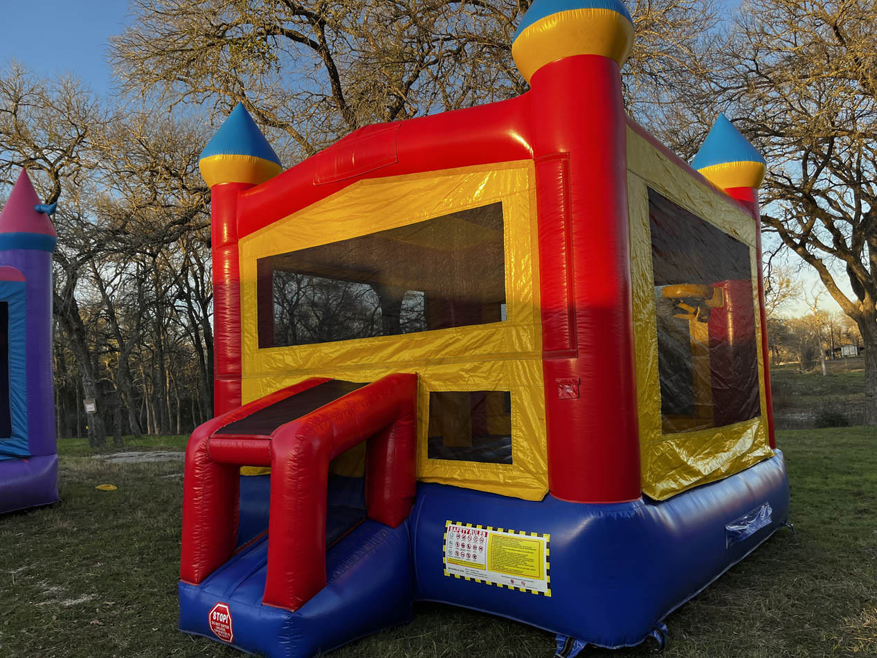Houston, TX Red Castle Moonwalk Rentals | Sky High Party Rentals