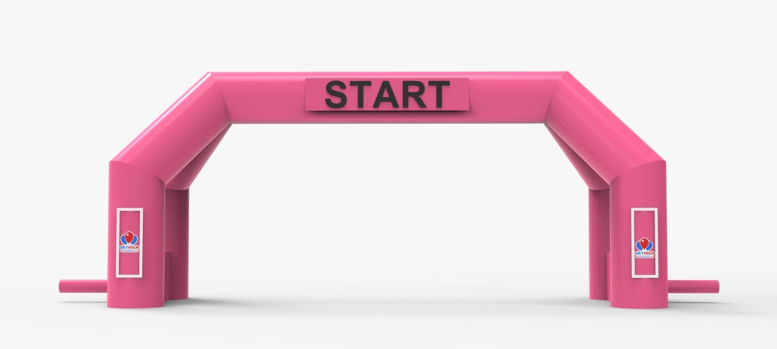 Pink Inflatable Race Track Arch Rental | Sky High Party Rentals