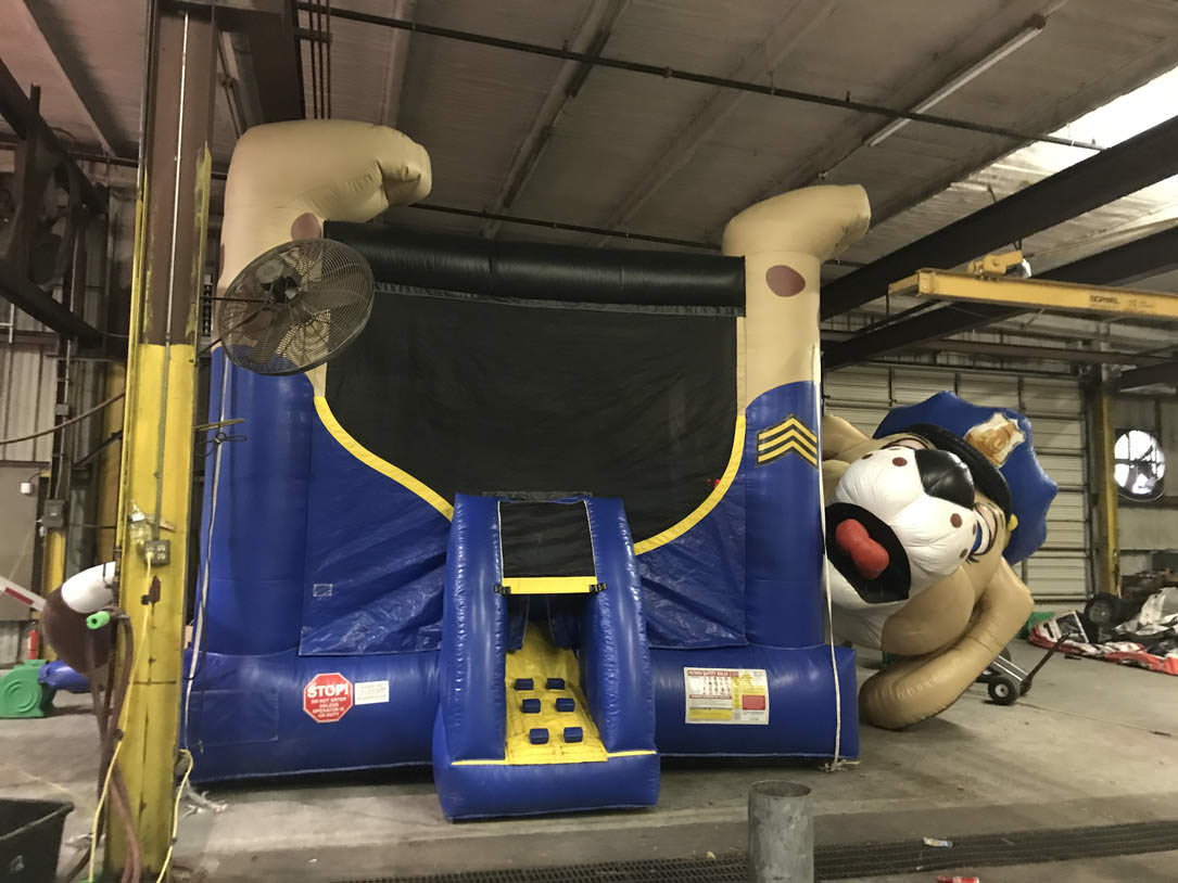 Austin | San Antonio | Police Dog Bounce House Rentals SkyHighPartyRentals