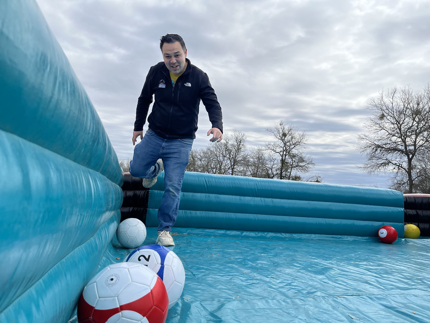 USA Inflatable Pool Table Rental | Sky High Party Rentals