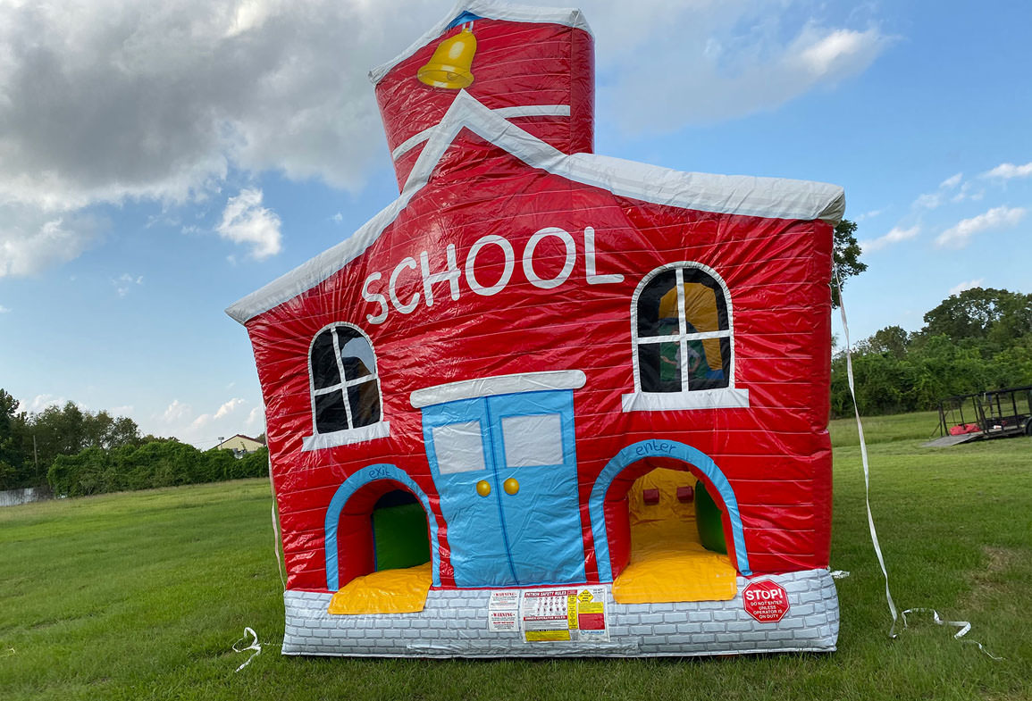 Austin & San Antonio School House Obstacle | Sky High Party Rentals