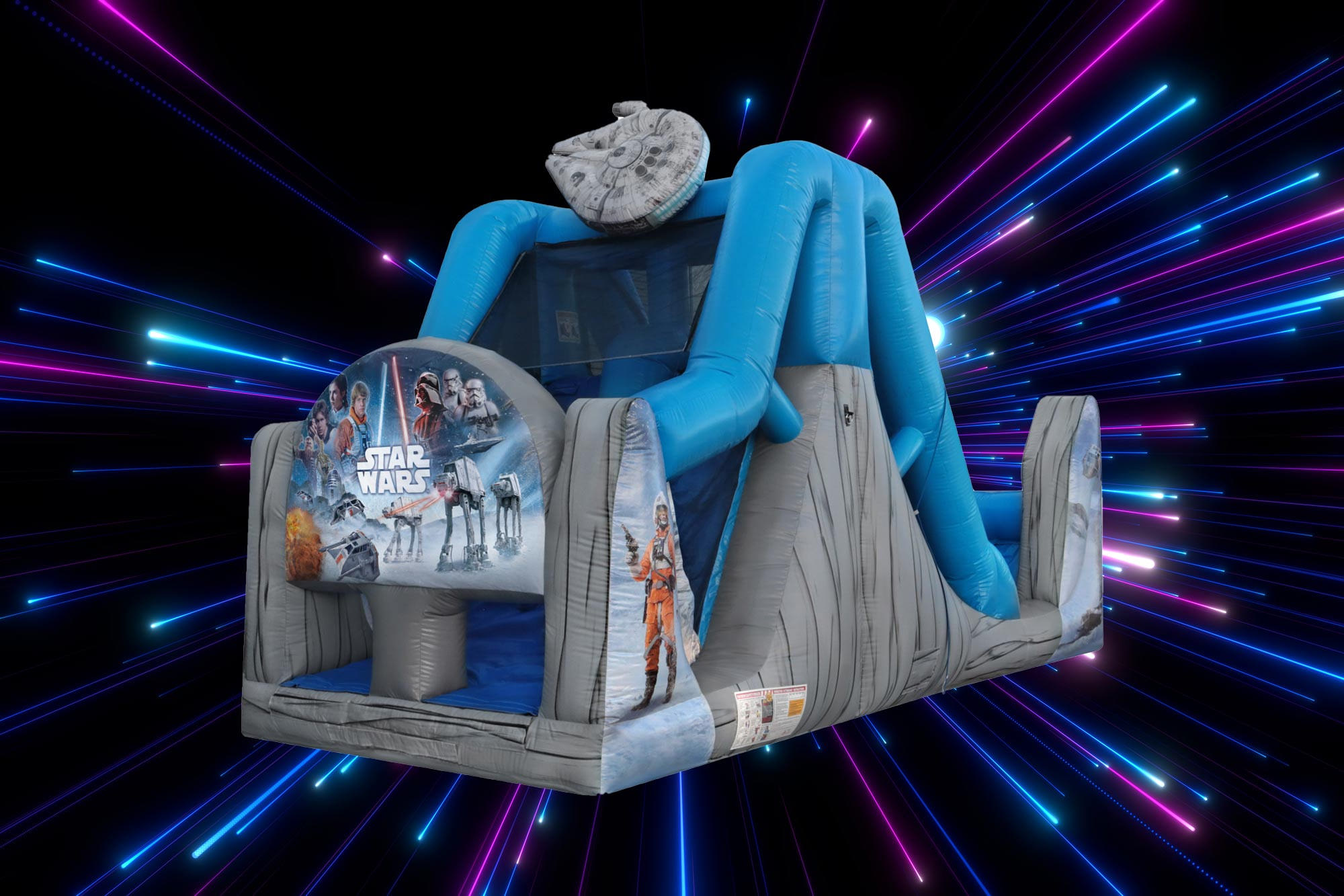 USA Star Wars Obstacle Course | Sky High Party Rentals