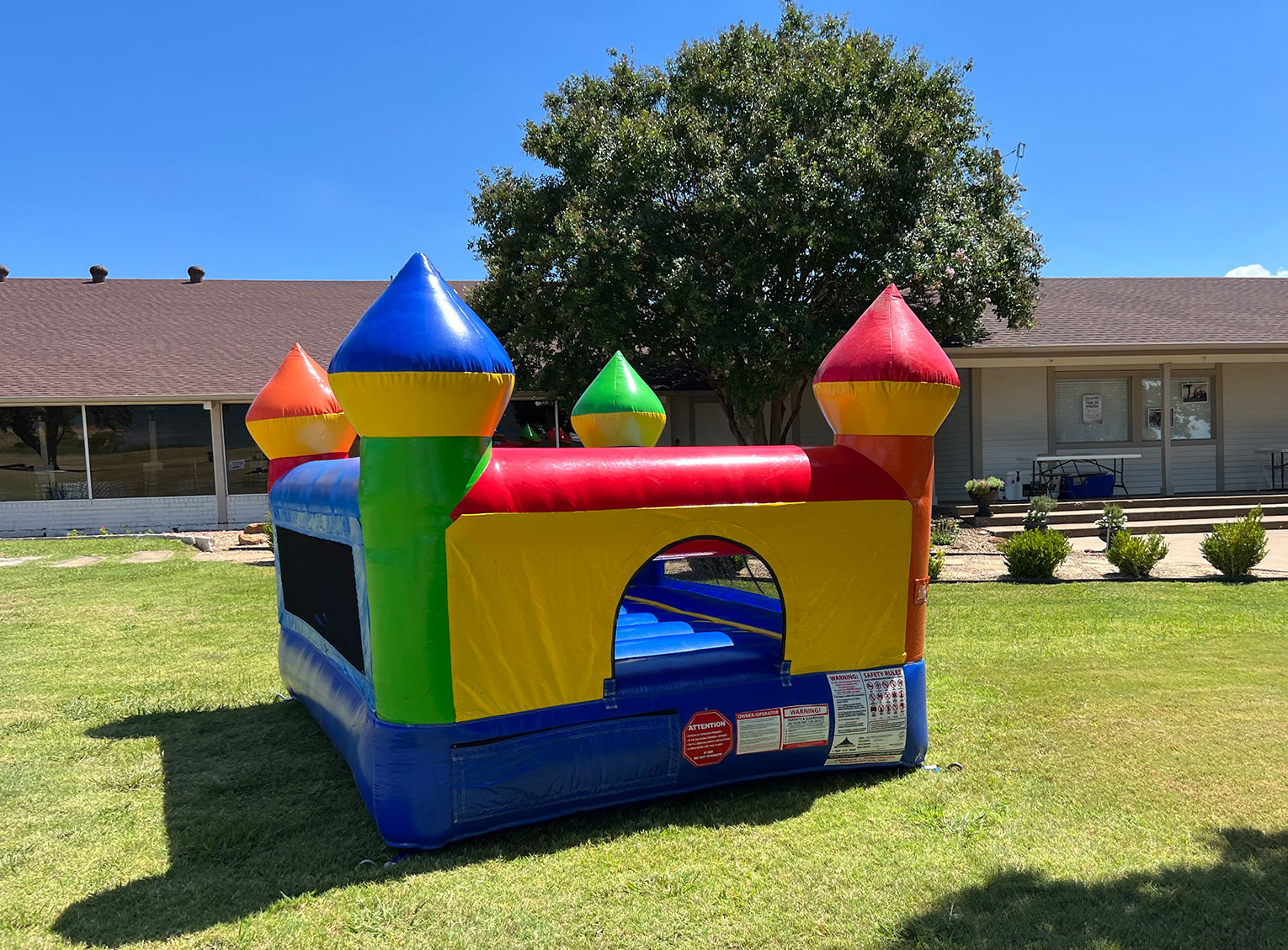 USA Multi Color Tiny Indoor Bounce House Rentals | Sky High Party Rentals
