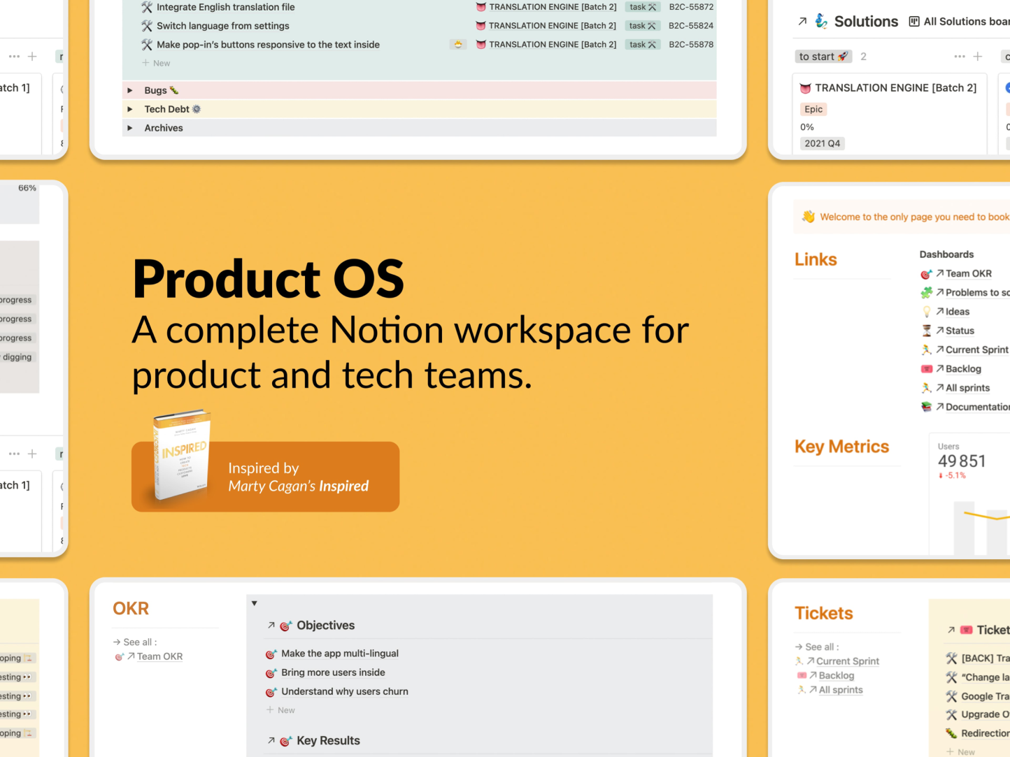 Product OS - Download For Notion | Product Management