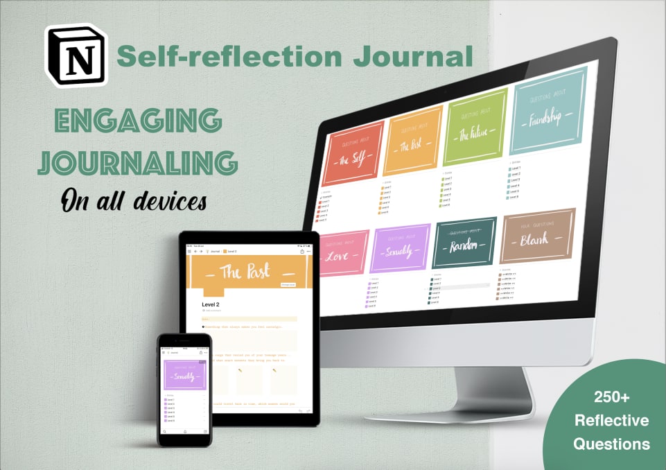 Personal Growth Dashboard | Buy Notion Template | Prototion