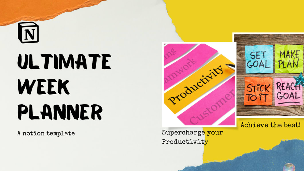 Ultimate Week Planner | Notion Template | Prototion
