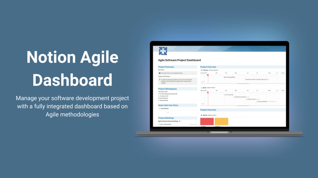 Notion Agile Dashboard | Prototion | Buy Notion Template Notion Agile Dashboard | Prototion | Buy Notion Template