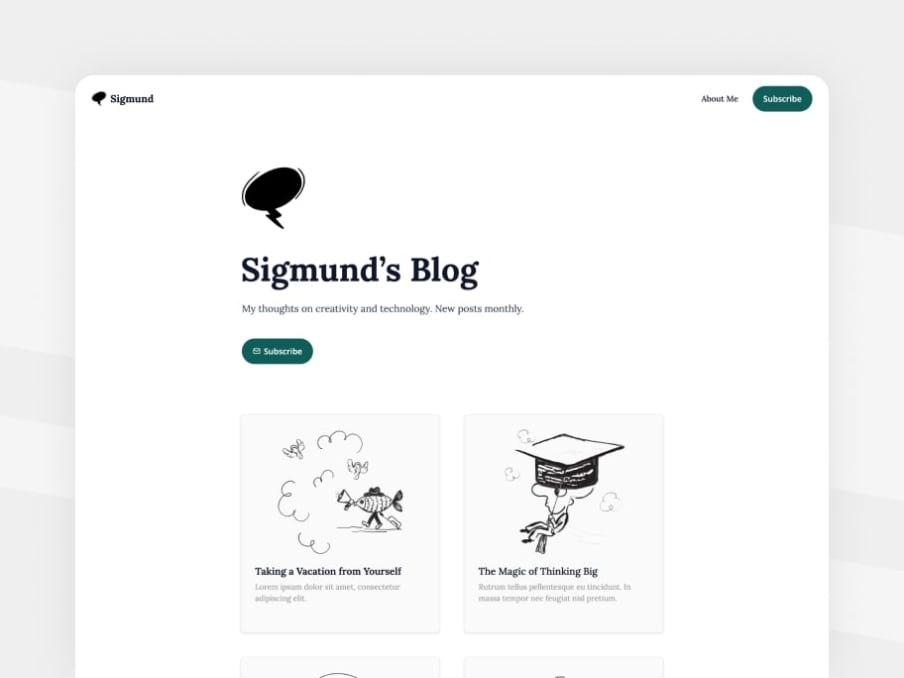 Website Template for Blog | Prototion | Get Notion Template
