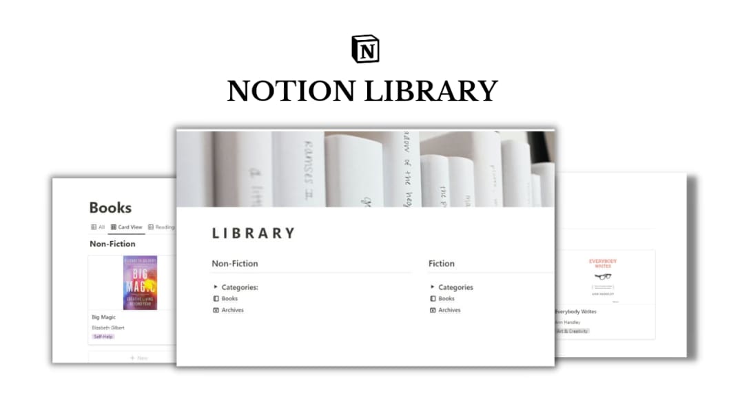 Notion Library | Prototion | Buy Notion Template