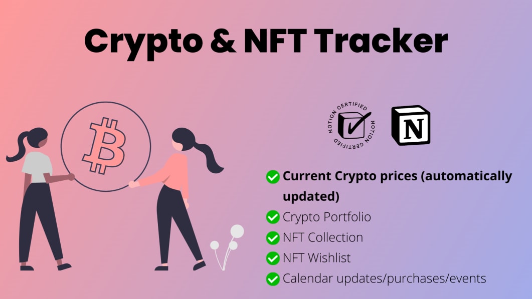 Crypto & NFT Tracker | Prototion | Buy Notion Template