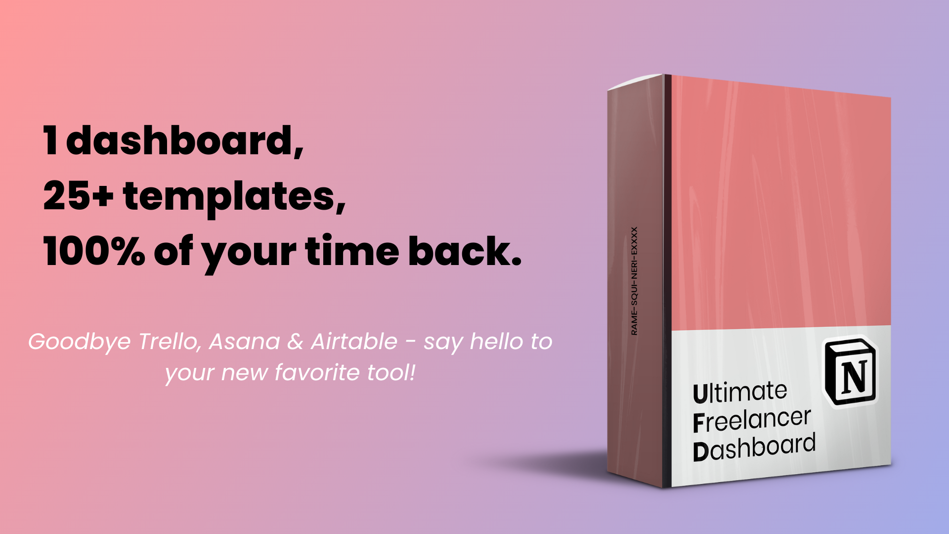 Ultimate Freelancer Dashboard | Notion Template