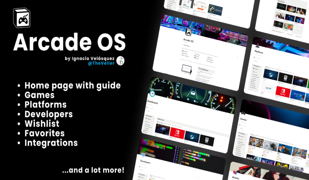 Arcade OS | Prototion | Get Notion Template
