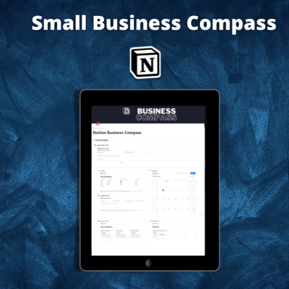 Small Business Compass | Prototion | Buy Notion Template