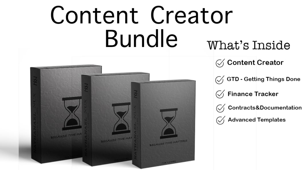 Content Creator Bundle | Prototion | Buy Notion Template