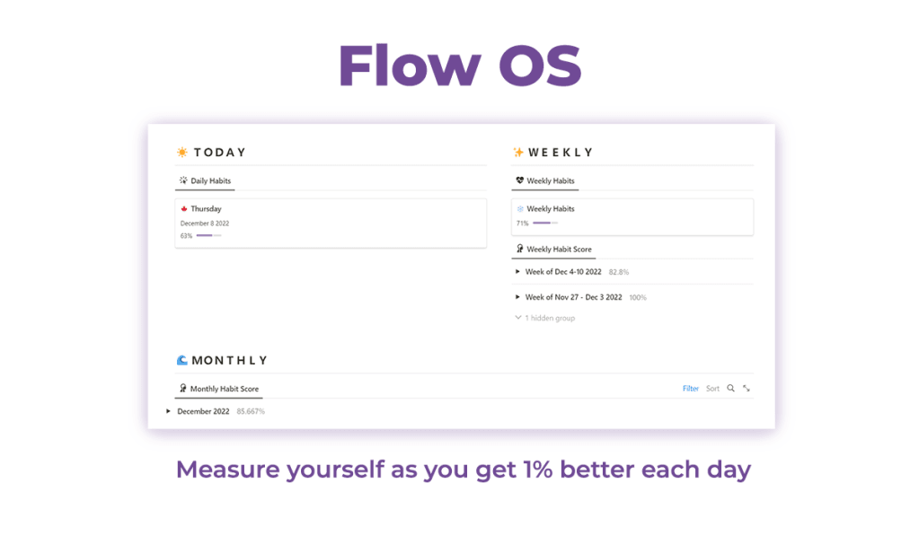 Flow OS | Prototion | Buy Notion Template